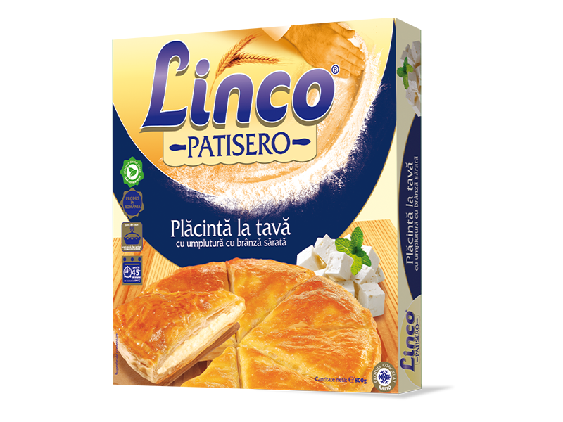 Plăcintă la tavă cu umplutură cu brânză sărată - Produse sărate - Patisero